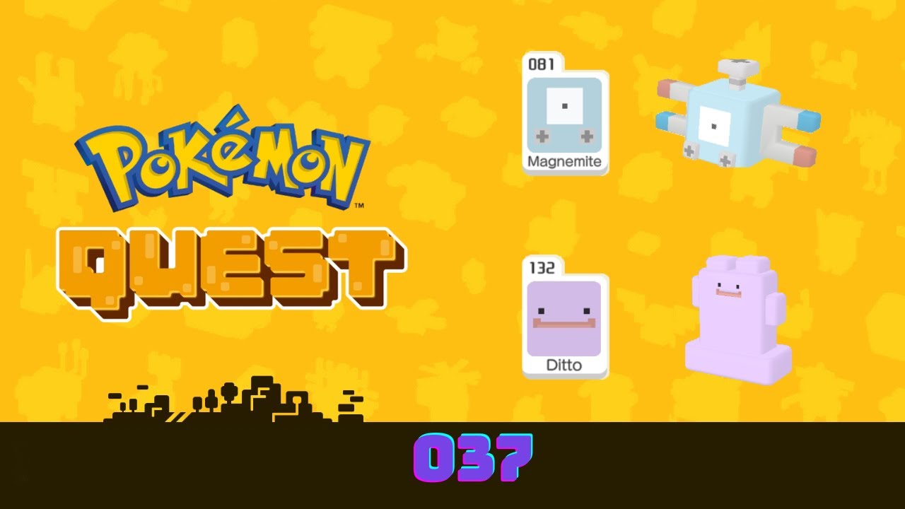 Pokémon Quest - Gameplay #037 - Magnemite e Ditto. - YouTube