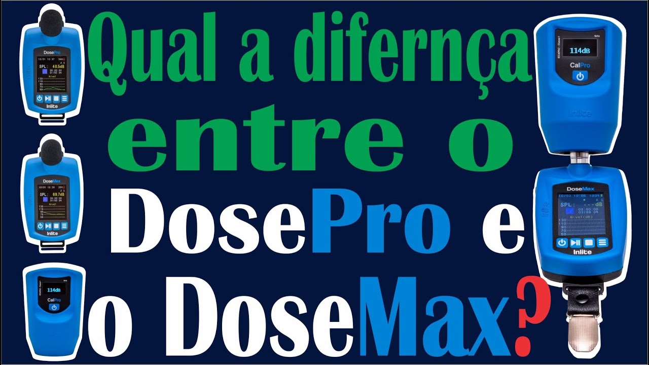 Diferença do Dosímetro DoseMax para o DosePro da Inlite - YouTube