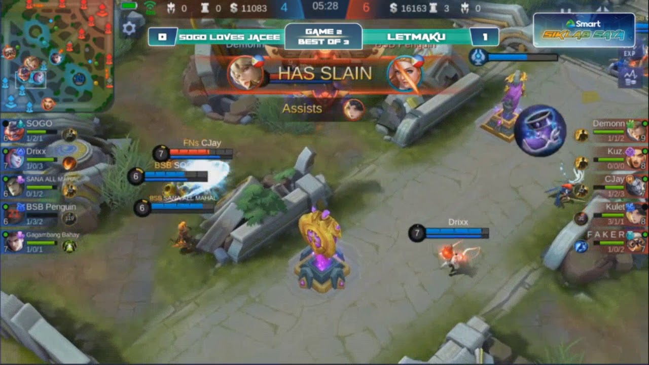 Sogo Loves Jaycee vs Letmaku [Game 2] Smart SiklabSaya - January 26 ...