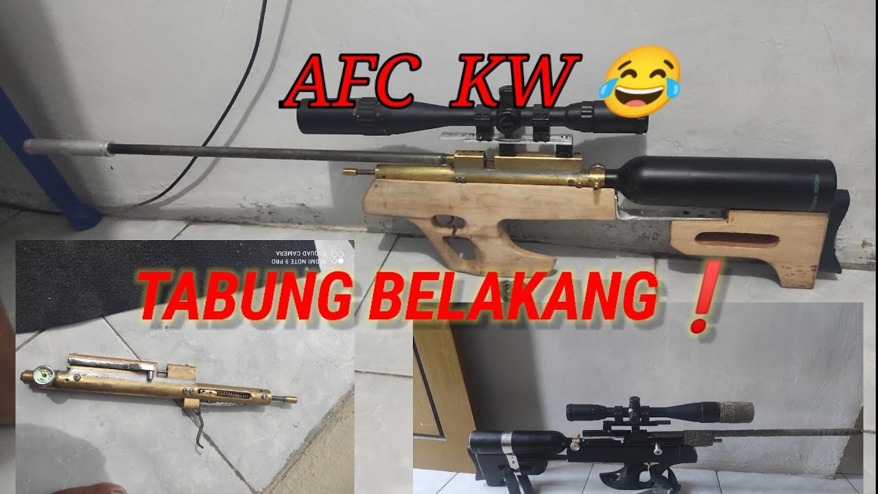 MERAKIT AFC (PCP TABUNG BELAKANG) - YouTube