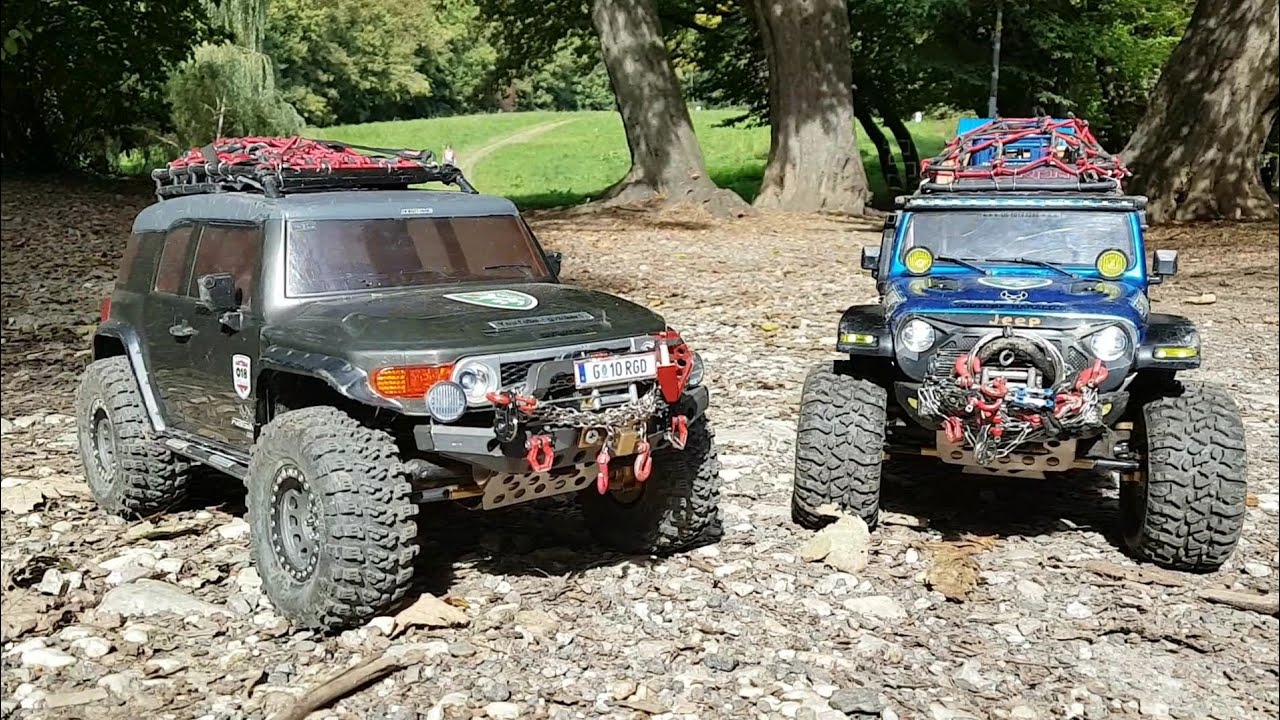 Absima Khamba FJ YK4103 u. Absima Sherpa YK4102 - im Rosenhain 🤗👍(1/2 ...