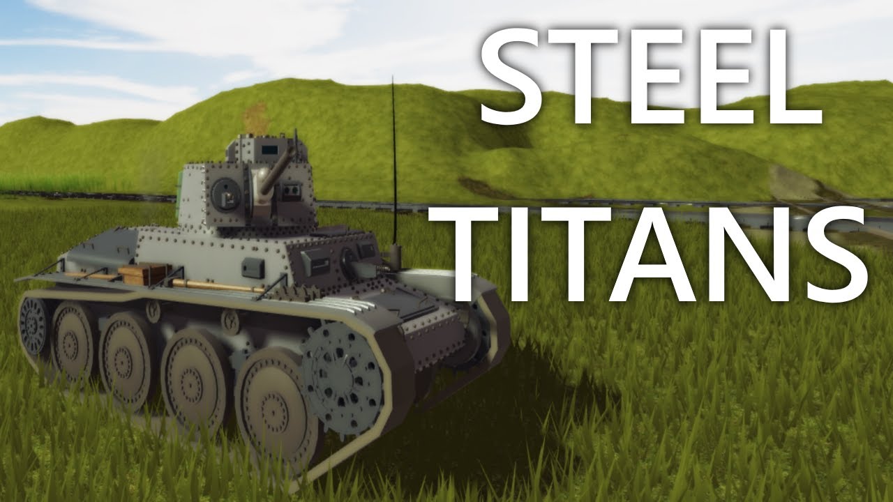 MILITARY GENIUS Plays Roblox Steel Titans - YouTube