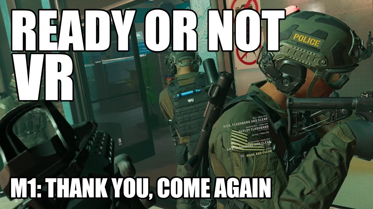 Ready or Not VR – Full Mission 1 Playthrough | Ultra Realistic Tactical ...