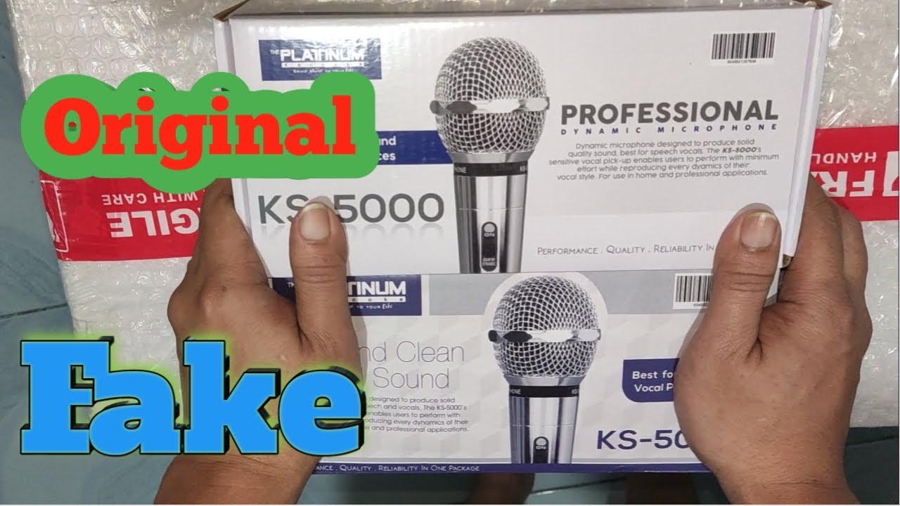 Platinum KS 5000 vs Fake Platinum Ks 5000 - YouTube