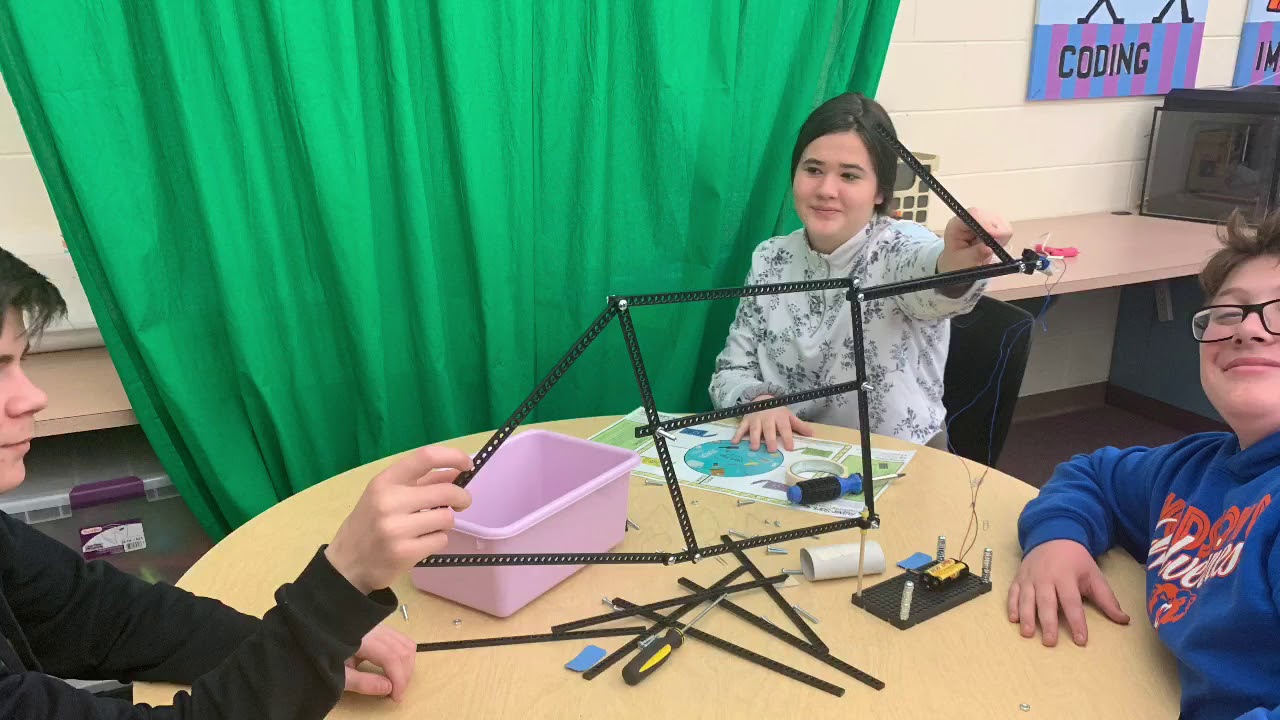 Crane Engineering by 7th Graders - YouTube