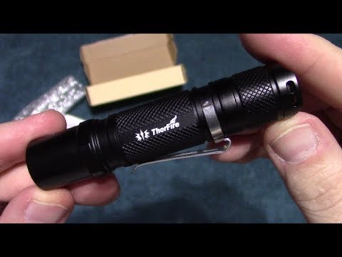 ThorFire TG06S Flashlight Review! - YouTube