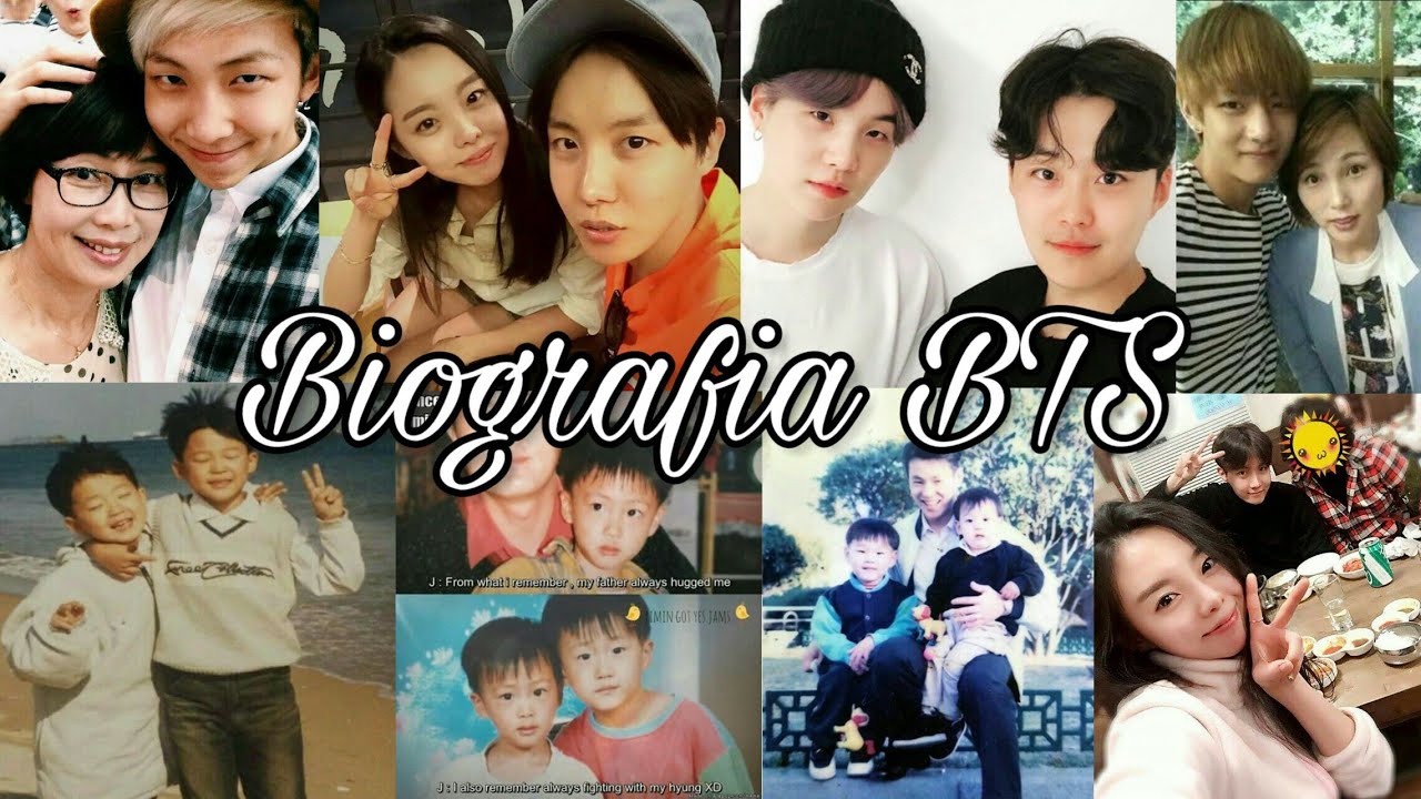 Biografia BTS - YouTube
