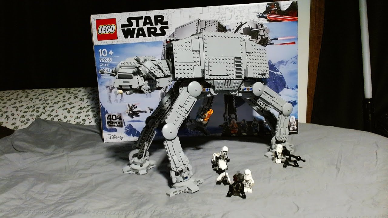 I HAVE SOME NEW ATAT IDEAS! Lego SW Set 75288- AT-AT- Empire Strikes ...