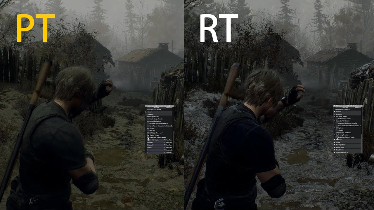 Resident Evil 4 Hybrid Path Tracing - YouTube