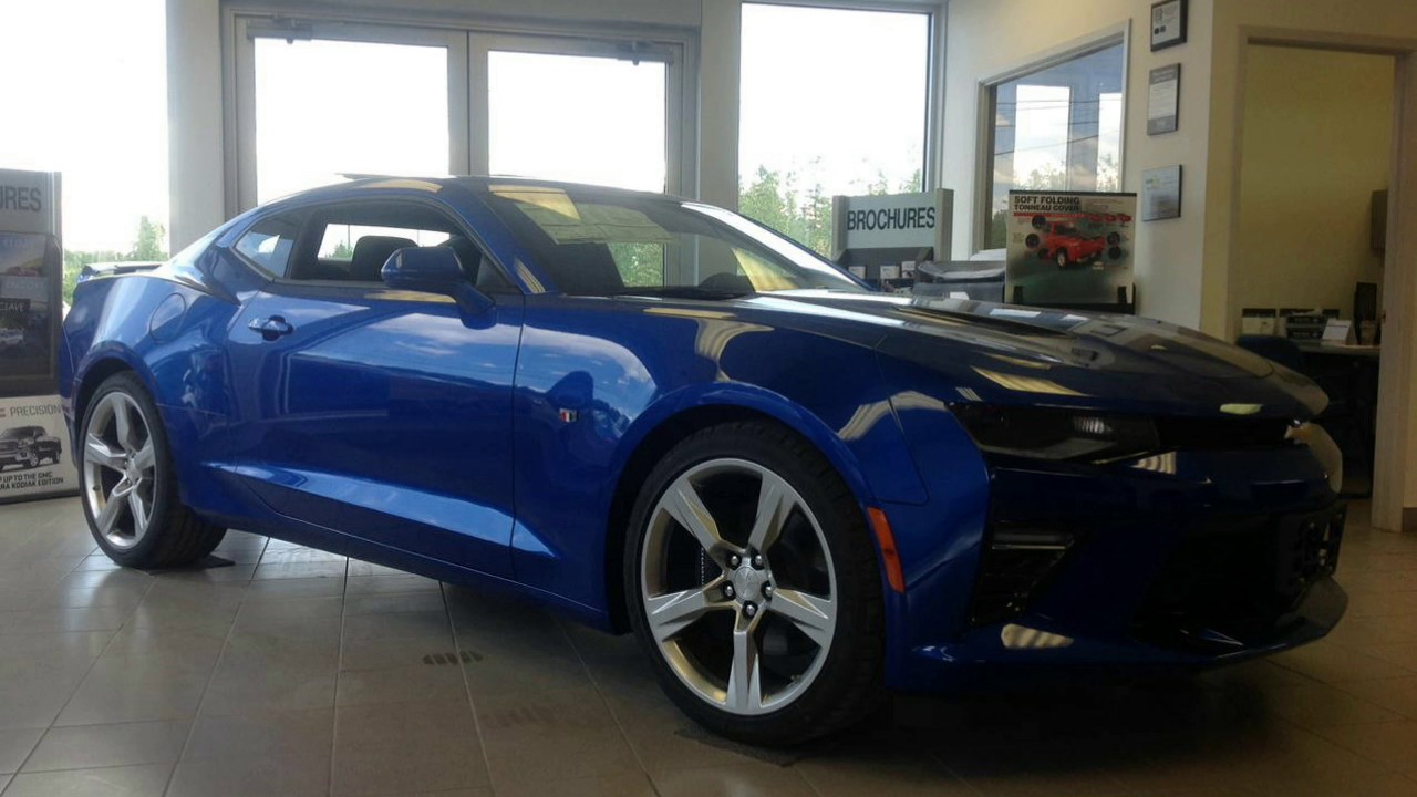 2016 Chevrolet Camaro SS w/1SS Coupe (6.2L V8) Power Up, Engine, & In ...