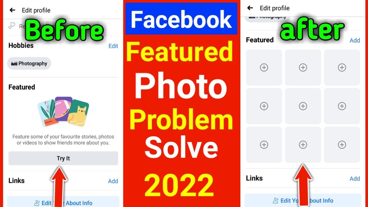 How To Fix Facebook Featured photo Problem in 2023 | Facebook Feature ...