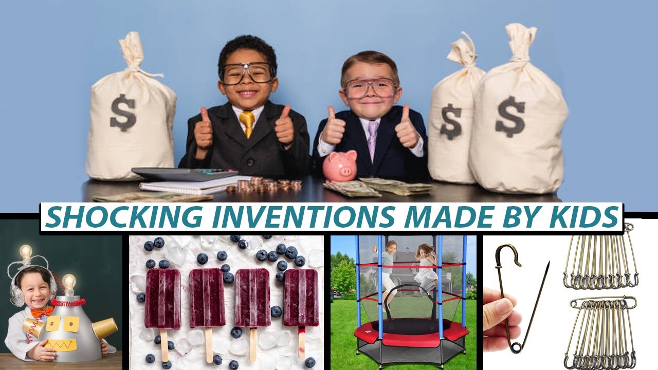 5 Inventions by Children That Made Millions - YouTube