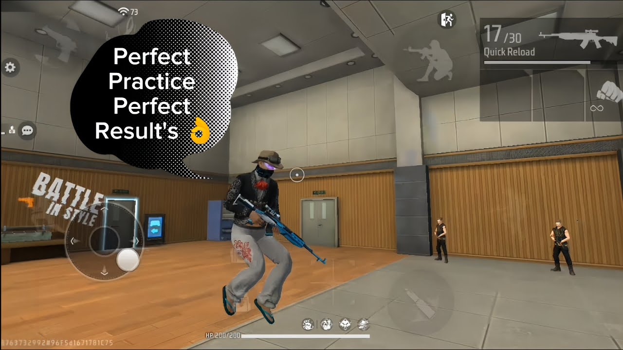 Perfect Practice Perfect Result's 👌 #garenafreefire - YouTube