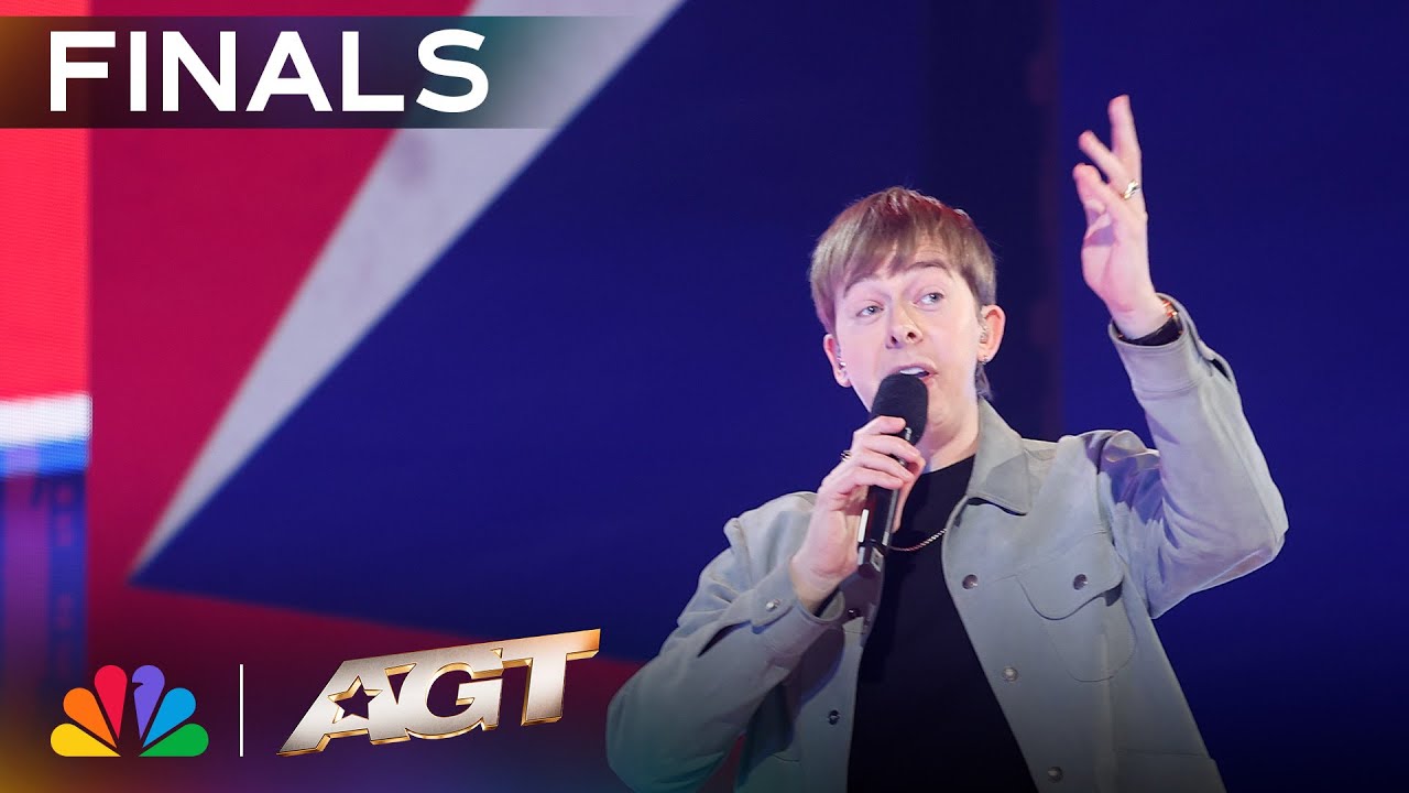 Chris Turner Risks It All With Lightning Fast Freestyle Rap! | Finals ...