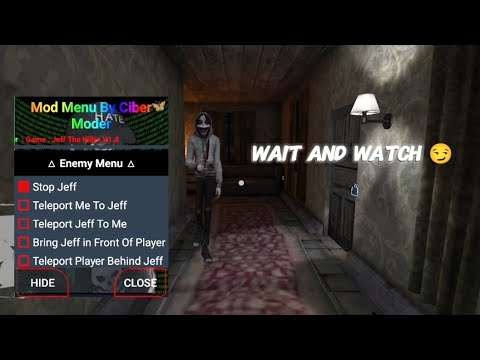 JEFF THE KILLER MOD MENU - YouTube