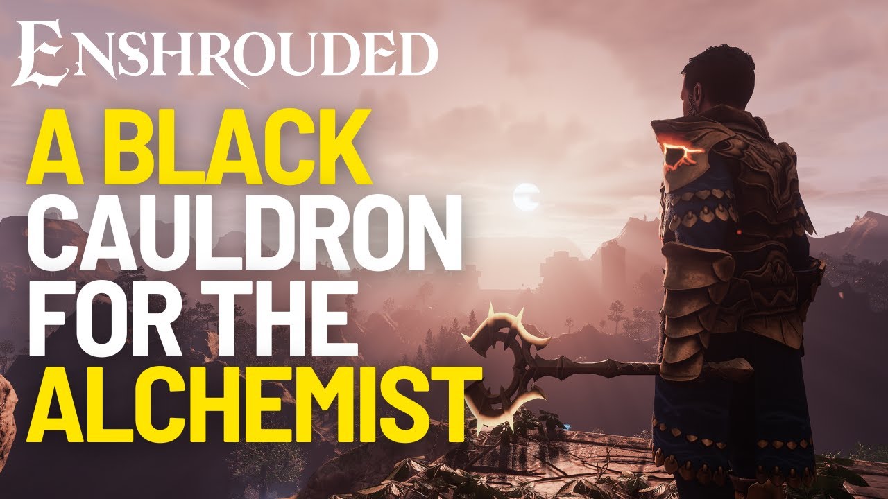 A Black Cauldron For The Alchemist Quest in Enshrouded - YouTube