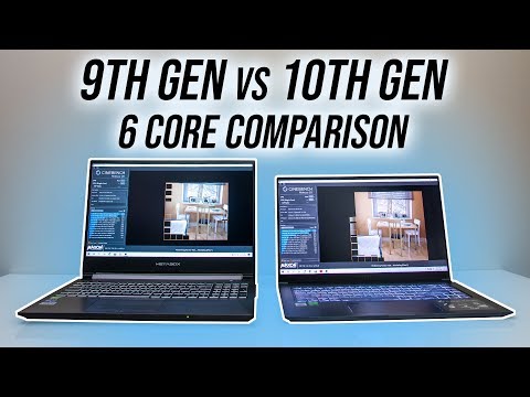 Intel i7-9750H vs i7-10710U - Laptop CPU Comparison and Benchmarks