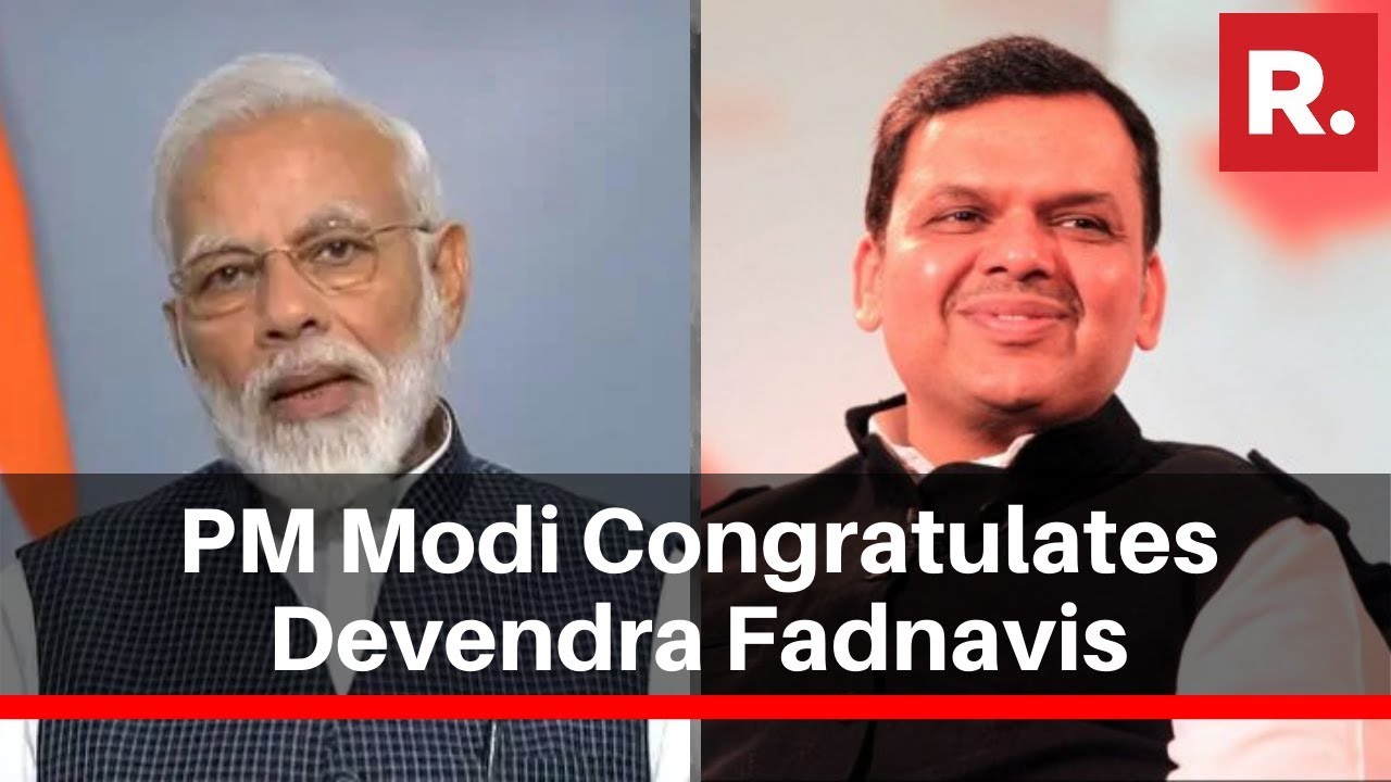 PM Modi Congratulates Devendra Fadnavis As He Takes Oath As Maharashtra ...