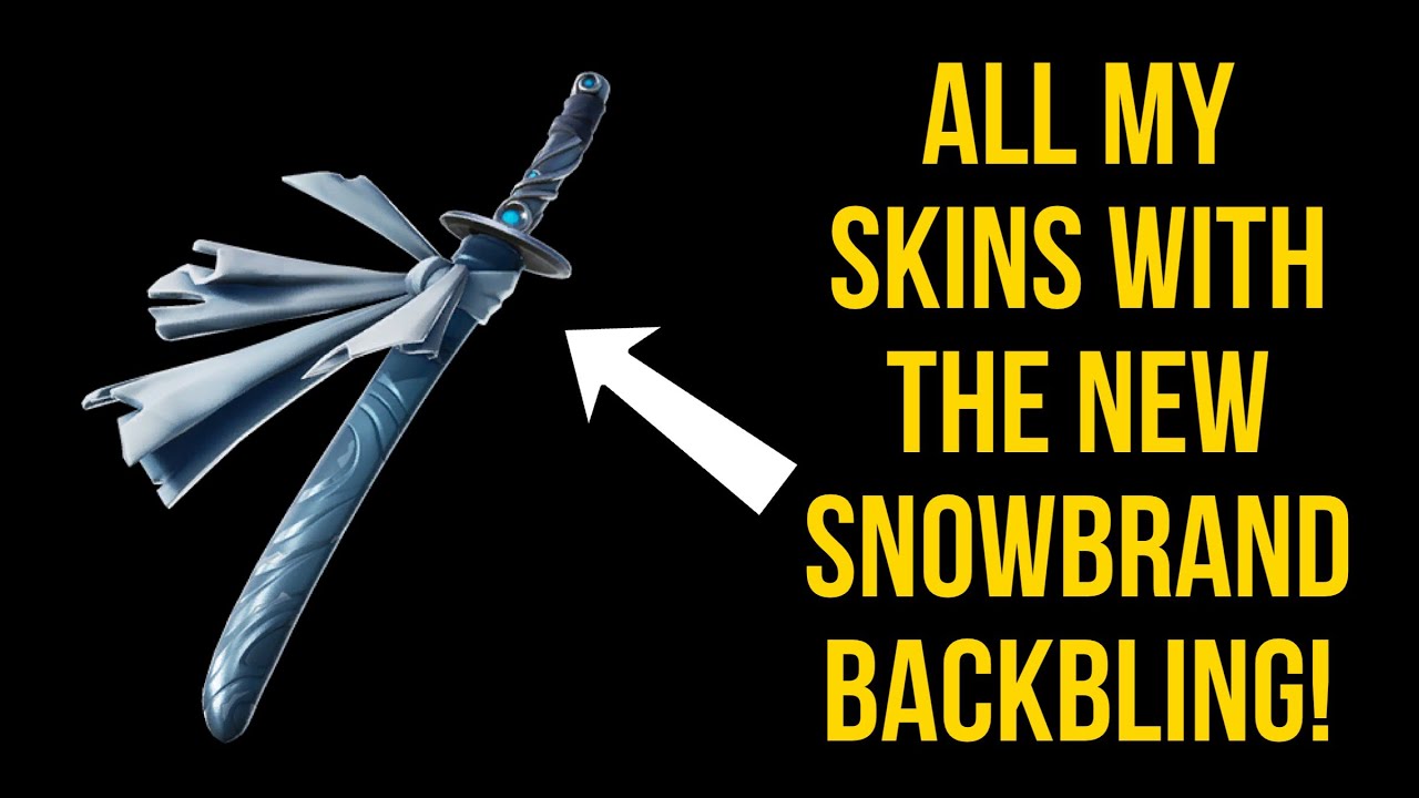 *NEW* FORTNITE SNOWSTRIKE SKIN! ALL MY SKINS WITH THE SNOWBRAND ...