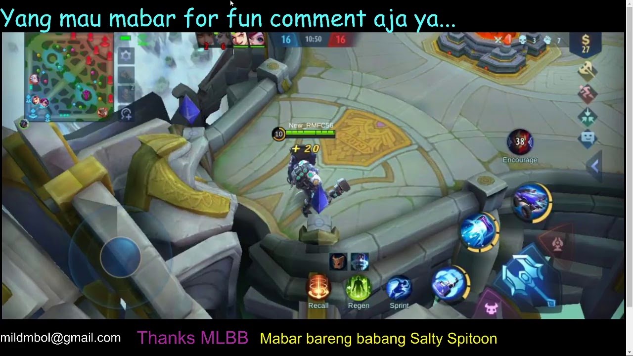 Mabar MLBB For Fun... - YouTube