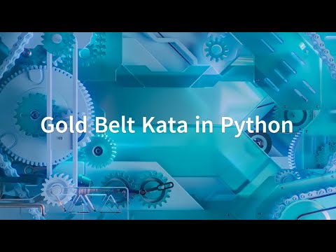 Gold Belt - Gold Belt Kata in Python - YouTube