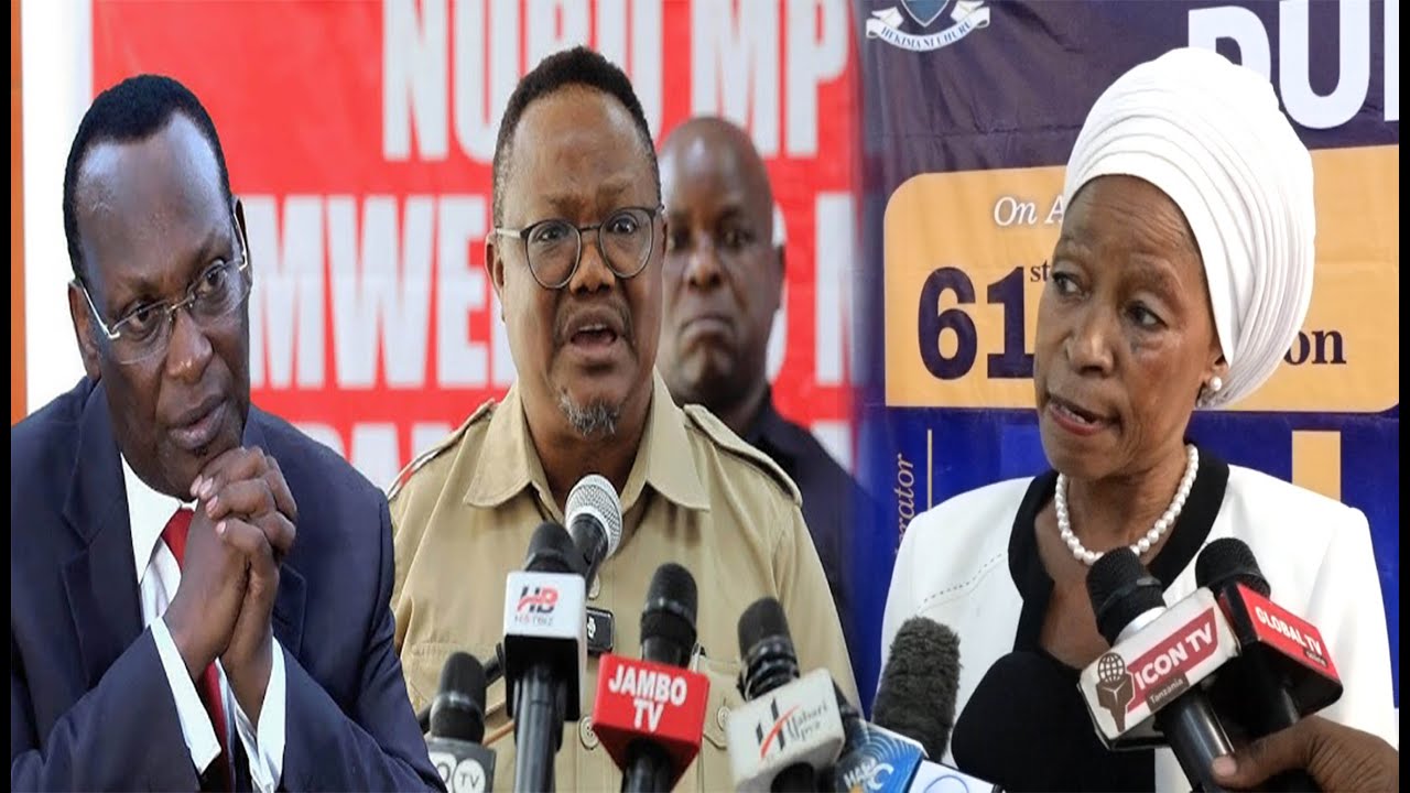 VITA YA TUNDU LISSU NA MBOWE CHADEMA PROFESA TIBAIJUKA AONGEA MANENO ...