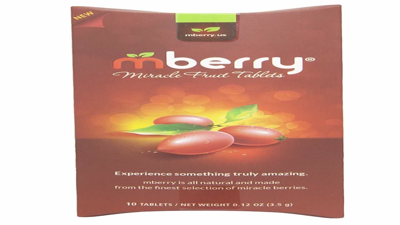 mberry Miracle Fruit Tablets 10-Count - YouTube