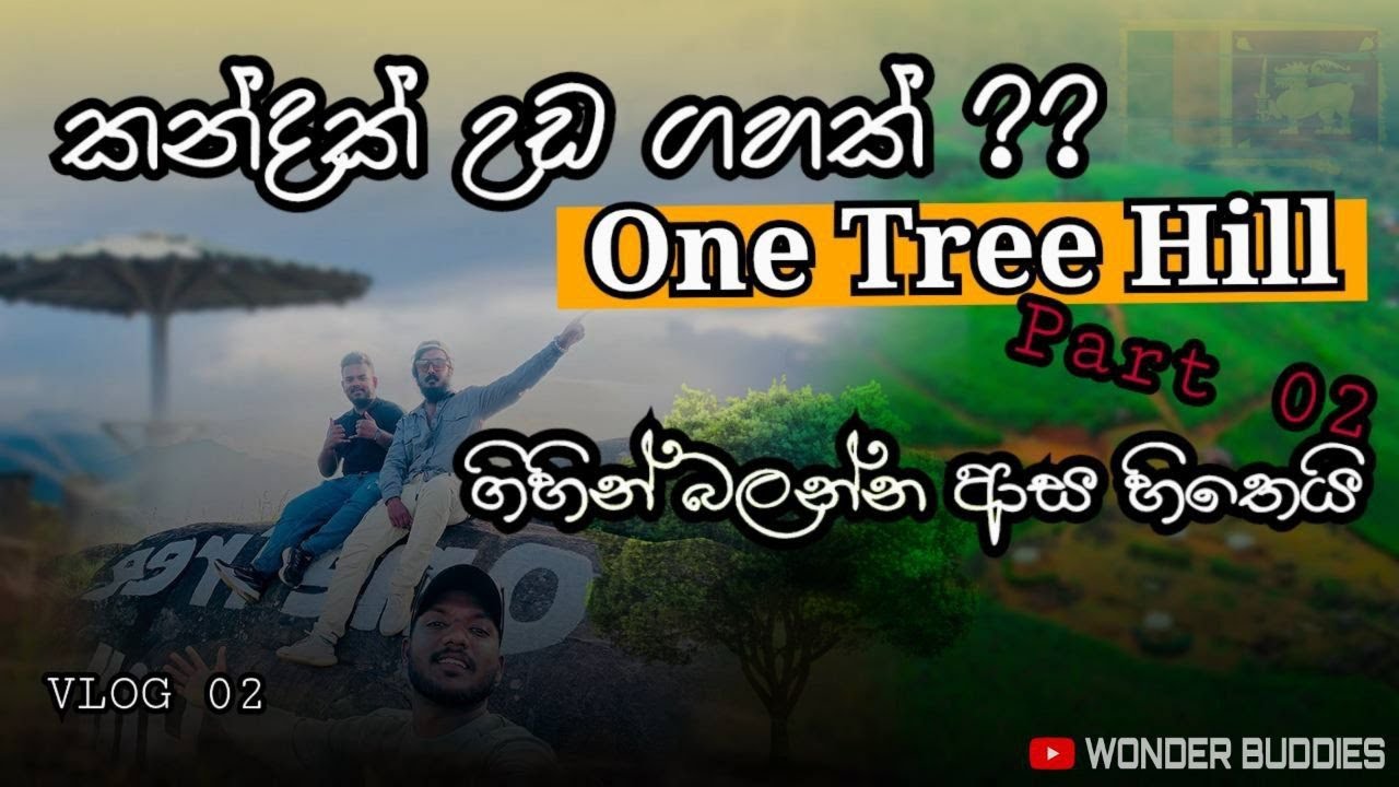 ONE TREE HILL | MATALE | ONE TREE HILL 360 VIEW POINT | කන්දක් උඩ ගහක් ...