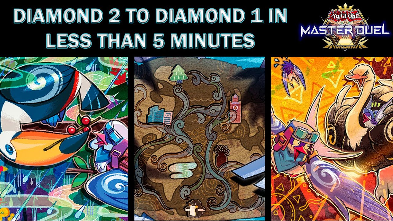 INSTANT DIAMOND 1 RANK - FLOOWANDEREEZE ON 8 WIN STREAK - Master Duel ...