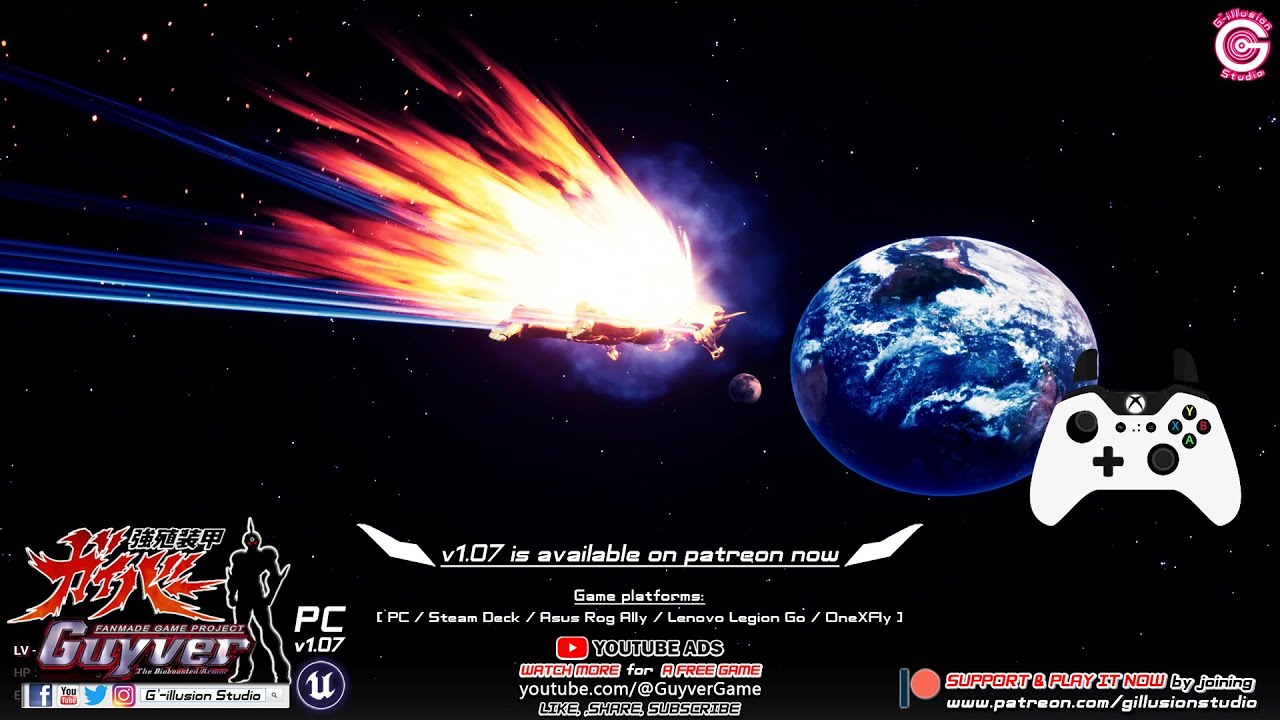 GUYVER FANMADE GAME v1.07 RELEASE SHOWCASE | #GuyverGame v1.07 # ...