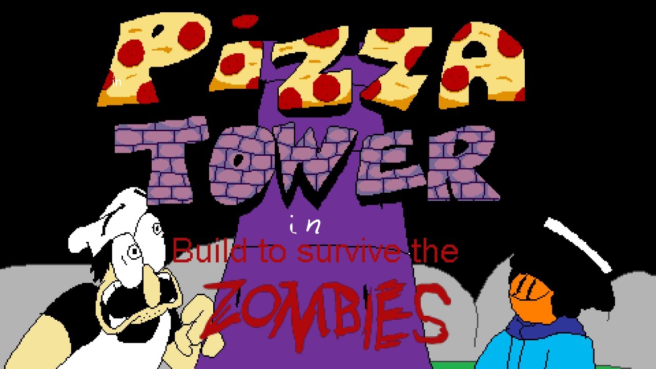 Pizza Tower in Build to Survive the Zombies - YouTube