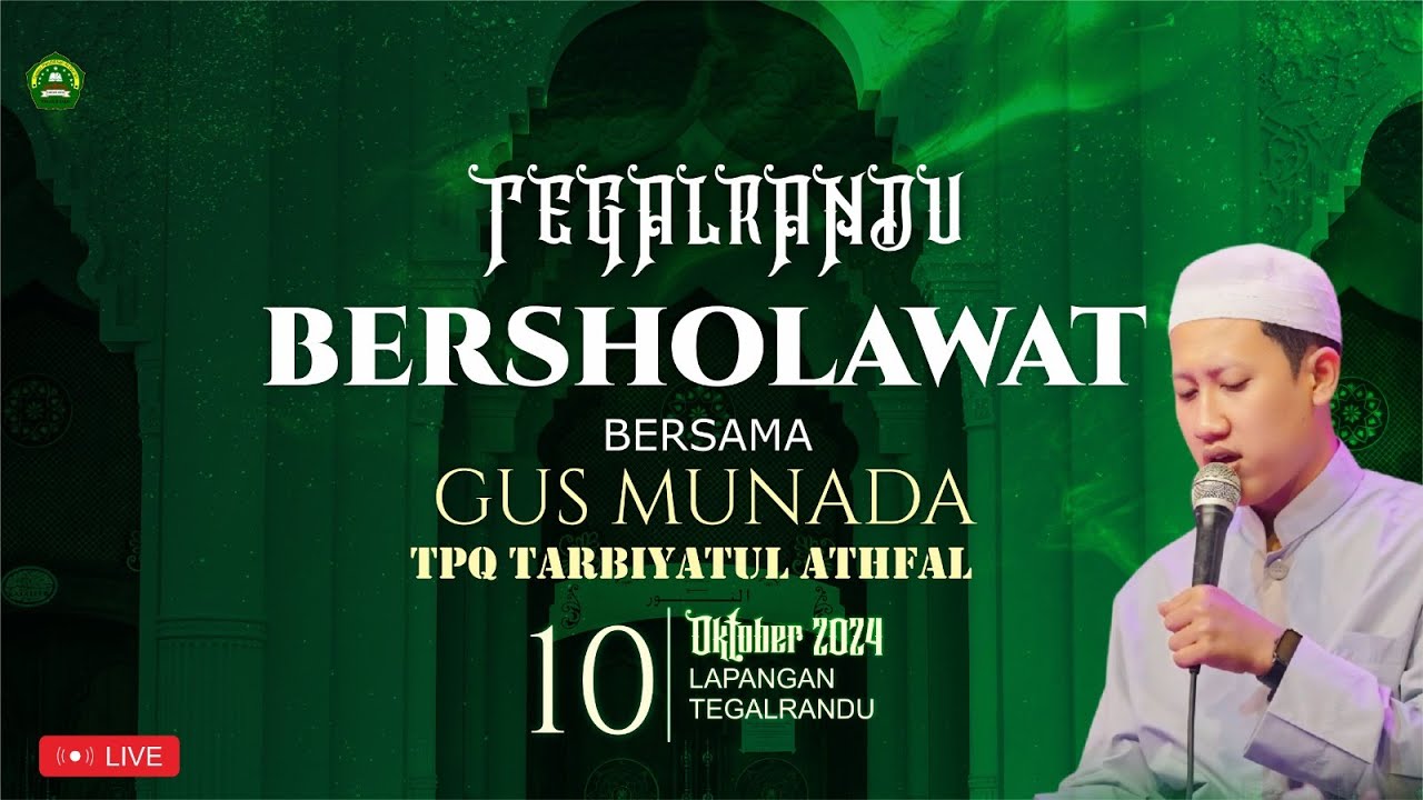 Tegalrandu Bersholawat dalam rangka Haflah TPQ Tarbiyatul Athfal ...