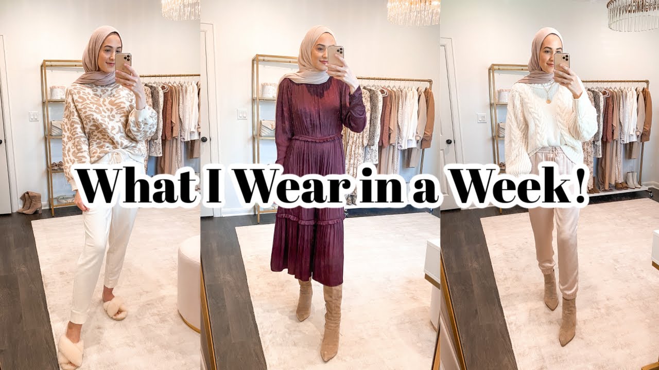 Week In My Life + What I Wore! - YouTube