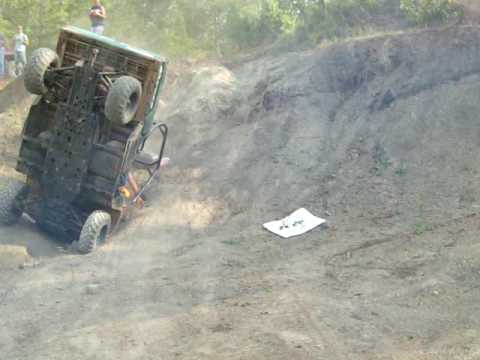 Polaris Ranger rollover - YouTube