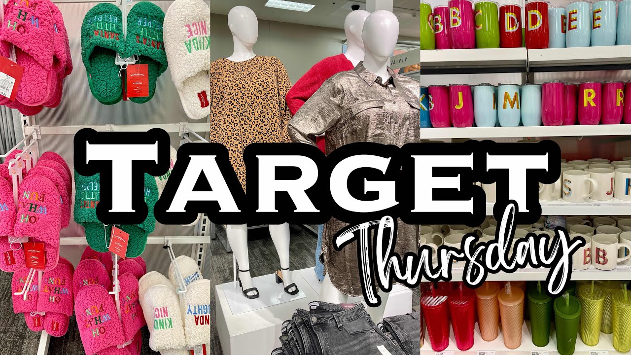 TARGET HOLIDAY SHOP WITH ME • Target Thursday - YouTube