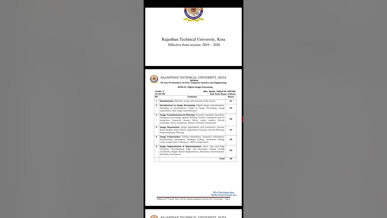 RTU 6TH SEM 2020 - YouTube