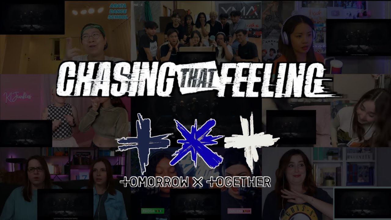 TXT -Chasing That Feeling- [Reaction mashup] - YouTube