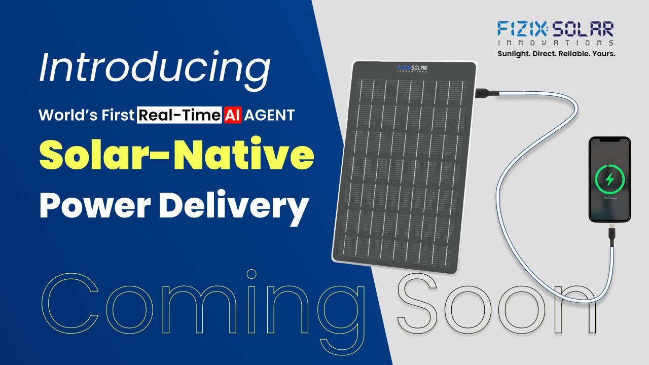 Introducing Solar-Native Power Delivery | Real-Time AI Agent Inside ...