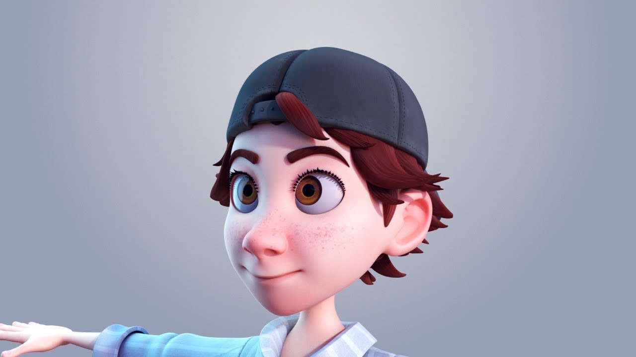 Mikey 3D Model - Texturing - YouTube