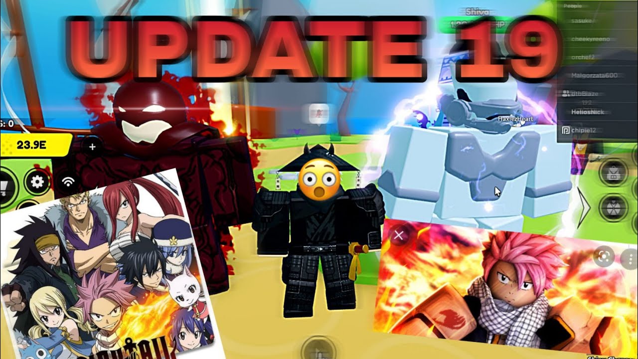UPDATE 19! Anime fighters simulator - YouTube