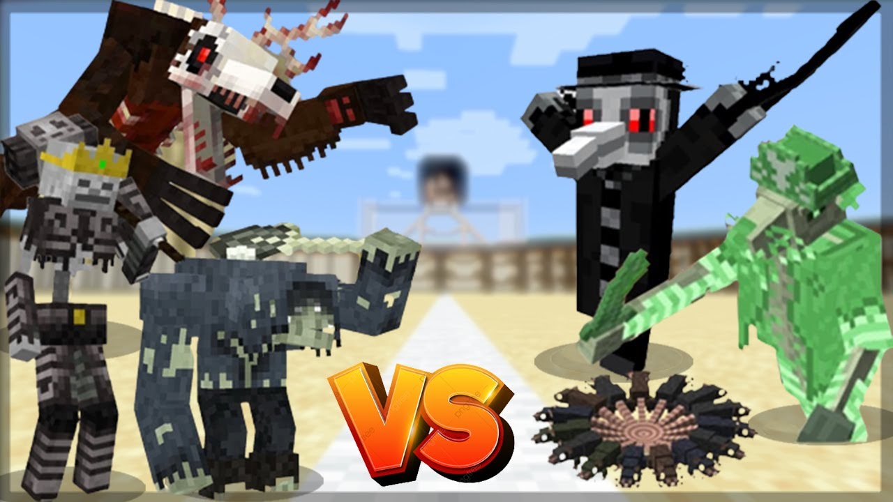 Minecraft: FISH'S UNDEAD RISING VS RATS (RATLANTIS) - BATALHA DE MOBS ...