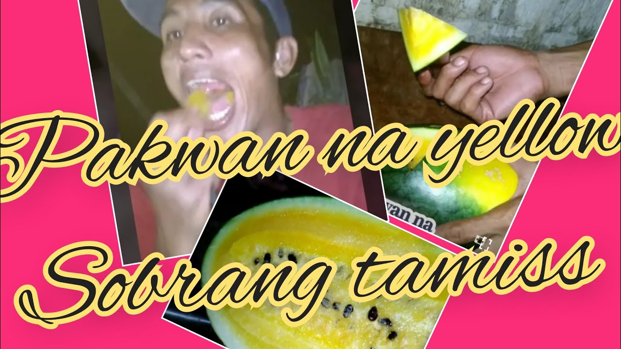 yellow na pakwan first time maka tikim uhh. 😂😂 - YouTube