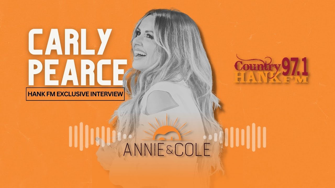 Carly Pearce Exclusive Interview With Annie & Cole On Hank FM! - YouTube