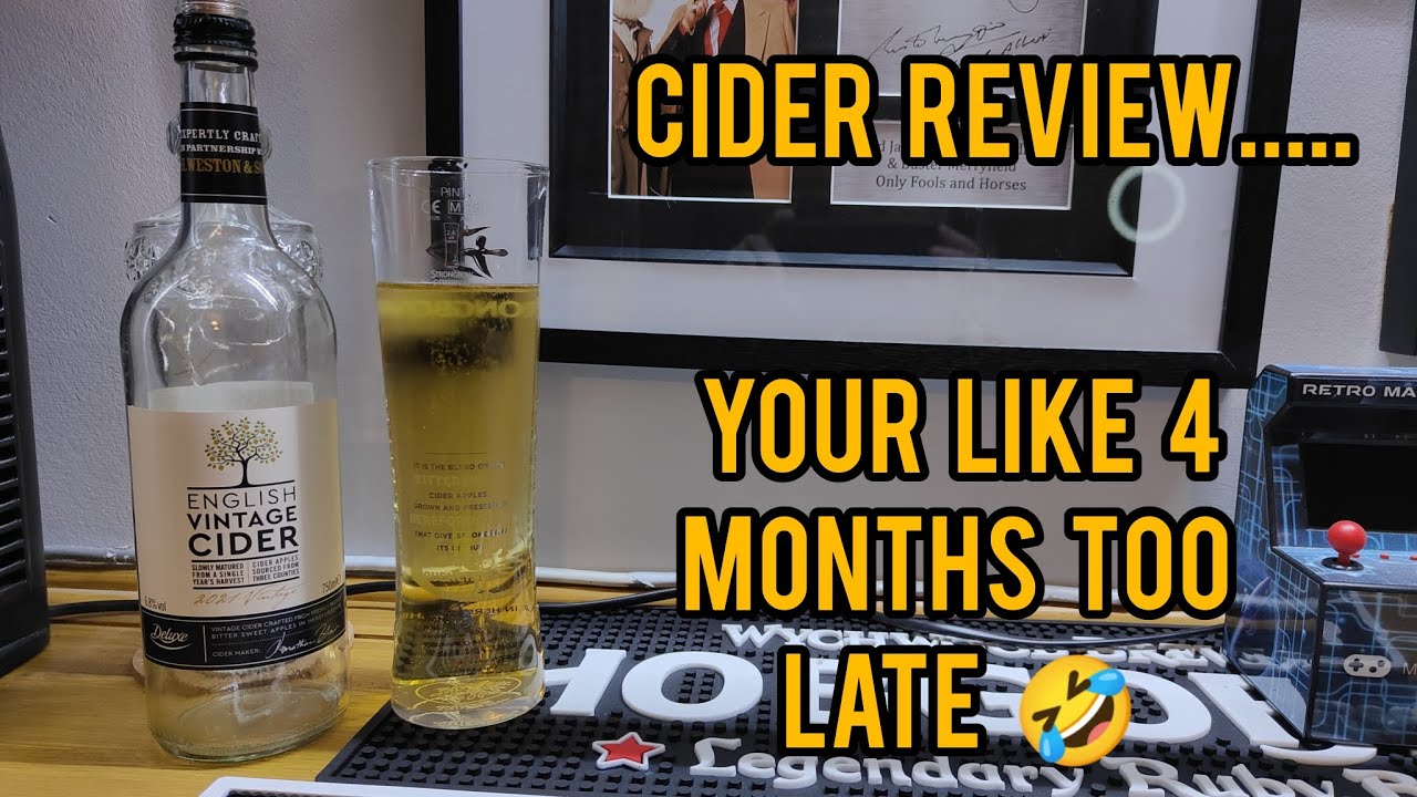 English vintage cider 6.8% - Lidl - review No. 1208 - YouTube