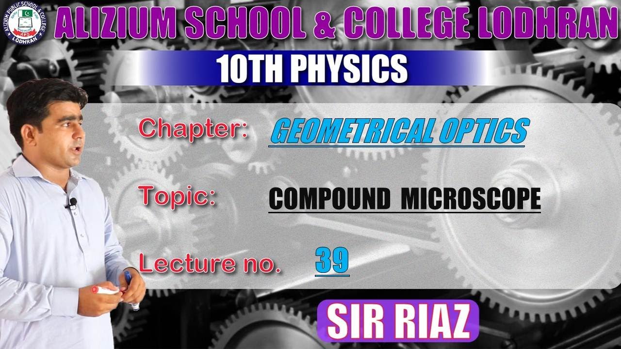 Compound Microscope | Geometrical Optics | Lecture No. 39 | 10th ...