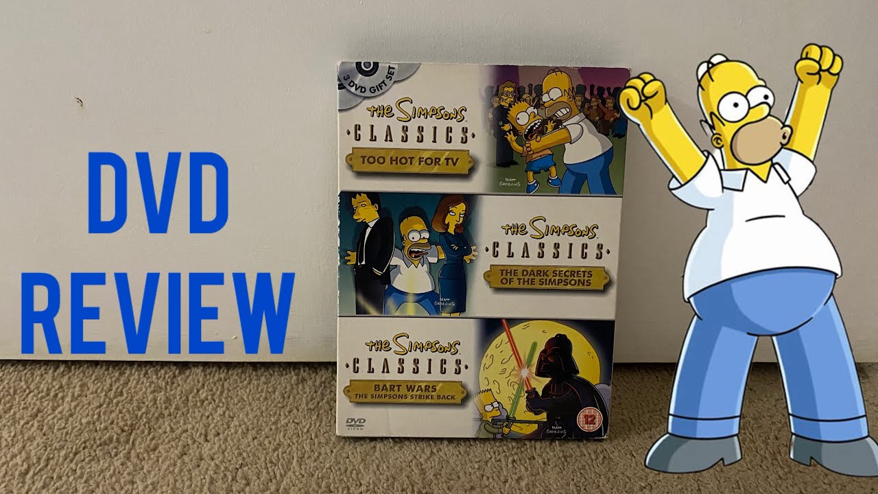 The Simpson classics 3 dvd gift set UK DVD review - YouTube