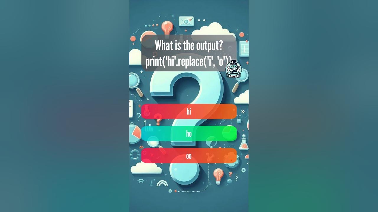 Basic Python Quiz 10 Test Your Python Skills Python101 Masteringpython Pythonlearning