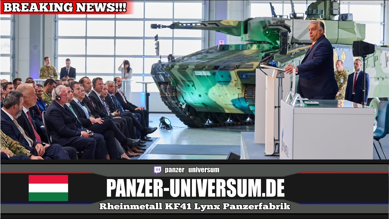 Rheinmetall eröffnet Panzerfabrik in Ungarn - Italien rüstet 125 ...