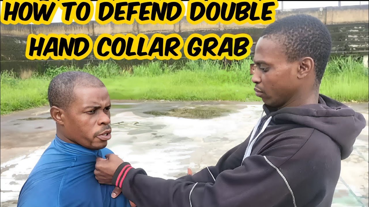How to defend Double hand collar grab | Tigerfist - YouTube