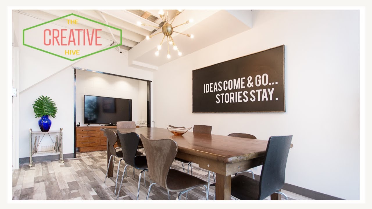 The Creative Hive - Co-working Space Edmonton | Tour - YouTube
